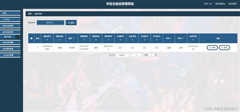 java php node js python毕业生就业管理系统【2024年毕设】 csdn博客