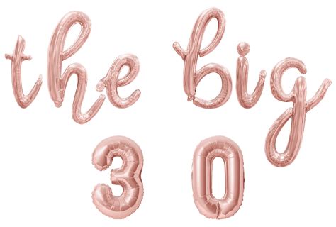 Cursive Script Letter Balloons The Big 3 0 16 Inch Alphabet Letters