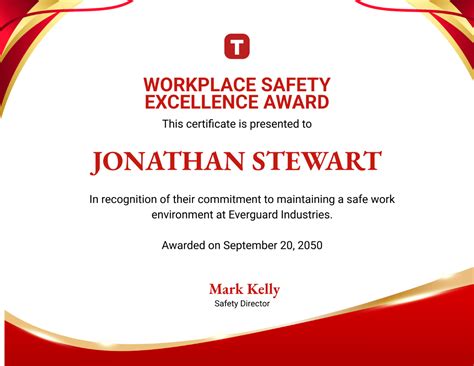 Free First Place Award Certificate Template To Edit Online