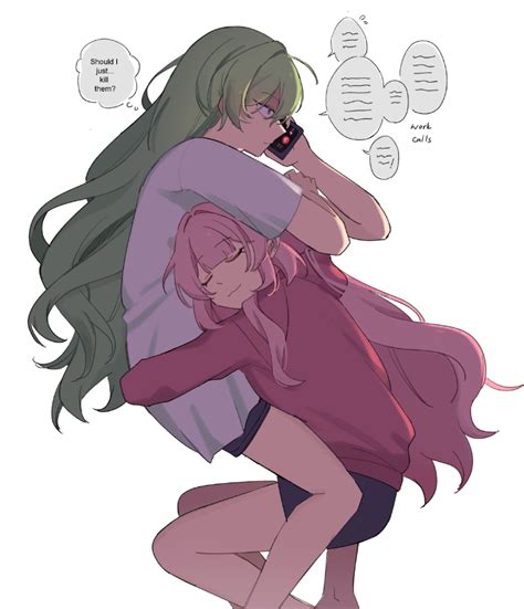 Elysia And Mobius Honkai And 1 More Drawn By Renarrena Danbooru