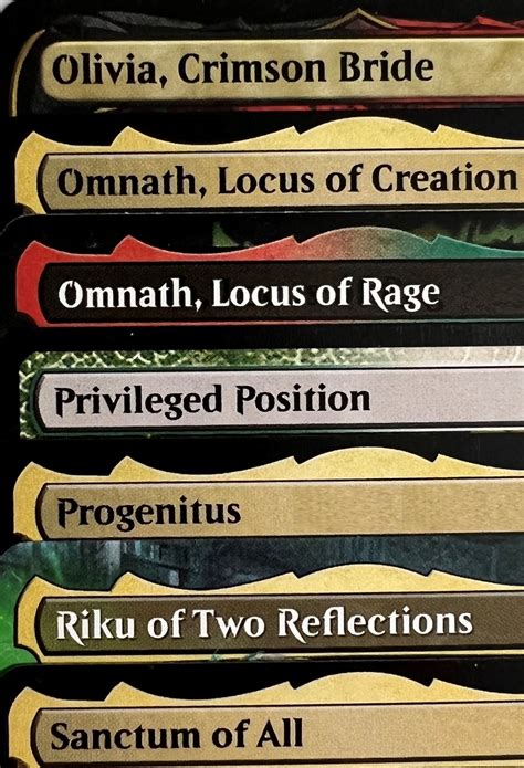 Olivia Crimson Bride Omnath Locus Of Creation Omnath Locus Of Rage