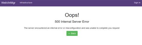 Webvirtmgr Error After Clean Install Support NethServer Community