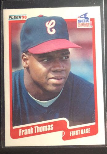 1990 Fleer Update U 87 Frank Thomas Rc For Sale Online Ebay
