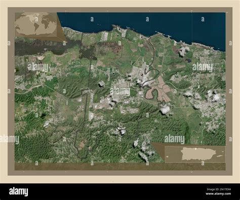 Barceloneta Municipality Of Puerto Rico High Resolution Satellite Map