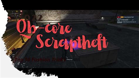 Qb Core Scraptheft QBCore Script