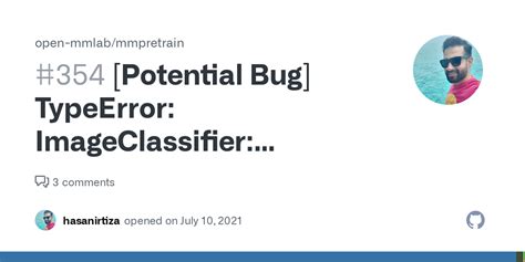 Potential Bug Typeerror Imageclassifier Swintransformer Init Got An Unexpected