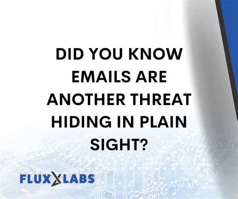 Flux Labs It Consulting On Linkedin Emailsecurity Cybersecure Datathreat