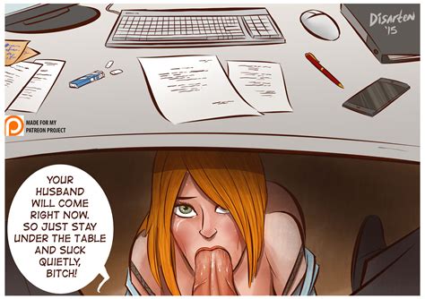 Wife Under The Desk Part I By Disarten Hentai Foundry