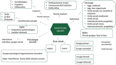 Schemi Psicologia Sociale Dei Gruppi Docsity