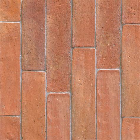 Rustic Rectangle Natural Terracotta Tile 3x12x3 4 Red Terracotta In 2024 Terracotta Tiles