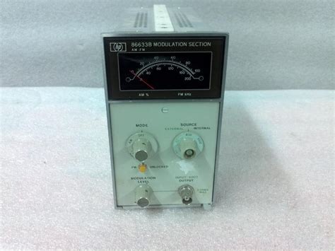 Modulation Section Am Fm Signal Generators Bmi Surplus