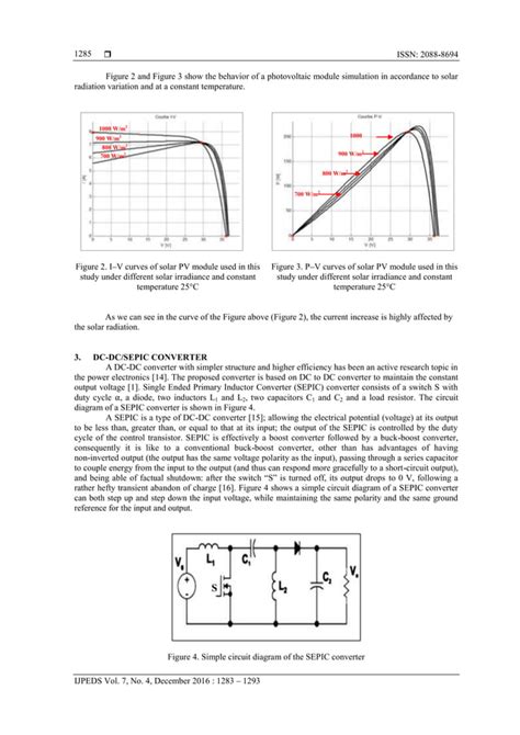 Photovoltaic System With Sepic Converter Controlled By The Fuzzy Logic