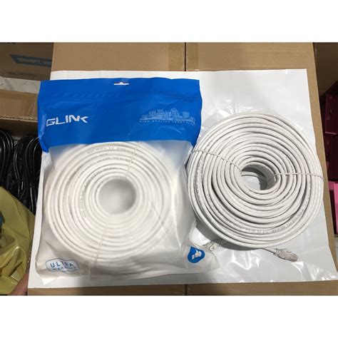 สายแลน Cat6 Glink Lan Cable รองรับ Gigabit สำเร็จรูปพร้อมใช้งาน ความยาว