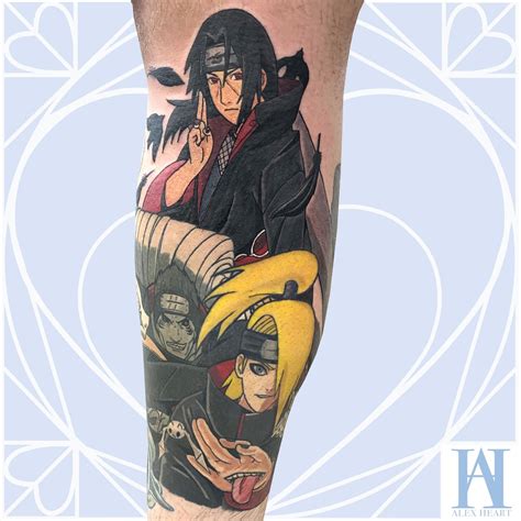 Itachi 🌟 Akatsuki Leg Is Alex Heart Art And Tattoos Facebook