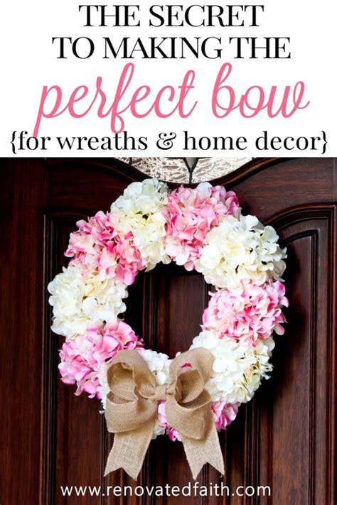 How To Make A Burlap Bow The Easiest Bow Hack