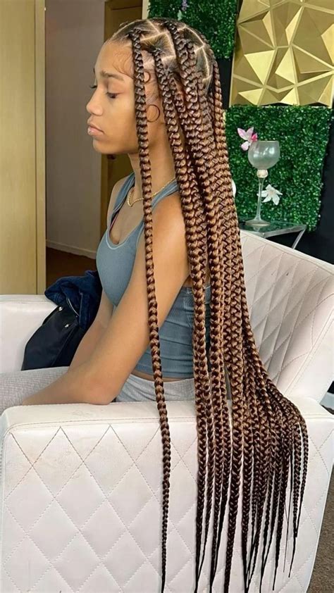 How To Medium Knotless Box Braids 30 Hairstyles Artofit