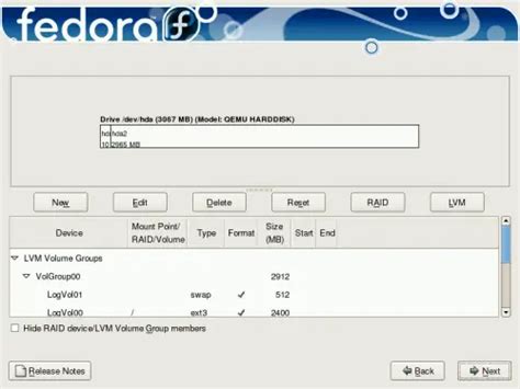 Red Hat Fedora Core 5 Installation Guide 52 Disk Druid