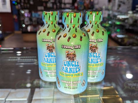 Uncle Arnies Pineapple Punch 100mg Tincture Kure Wellness Medical