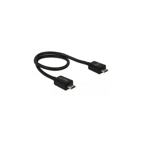 Delock Power Sharing Kabel Micro Usb B Stecker Micro Usb B