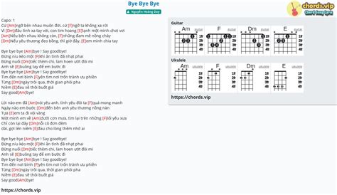 Chord Bye Bye Bye Tab Song Lyric Sheet Guitar Ukulele Chordsvip