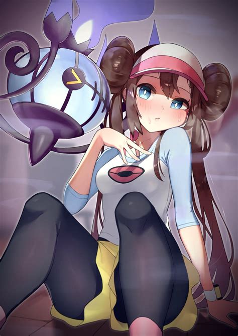 メイポケモントレーナー 「シャンデラの炎に眩むメイちゃん 」リンドリコのイラスト