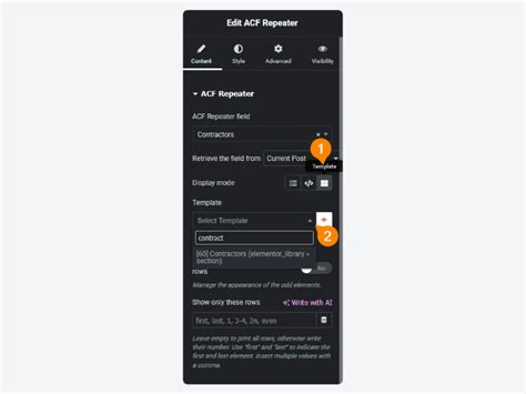 Acf How To Integrate Acf Repeater Fields With Elementor