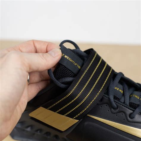 Vzpěračské Boty Nike Savaleos černozlaté Botyoblecenicz