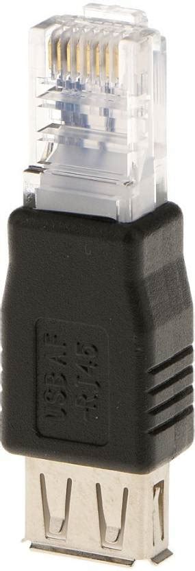 Eassycart Usb A Female F To Ethernet Rj45 Male Router Adapter Plug