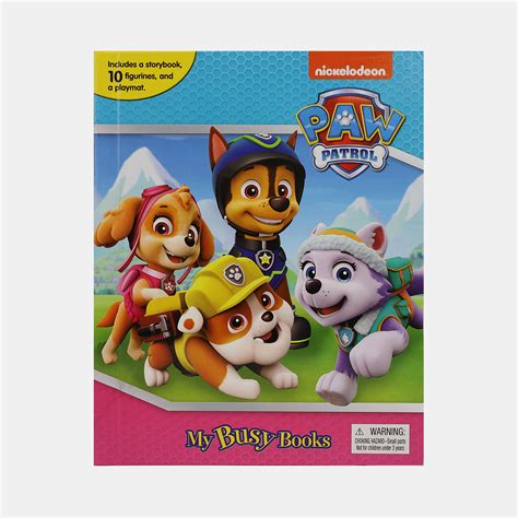 Paw Patrol My Busy Book Borders
