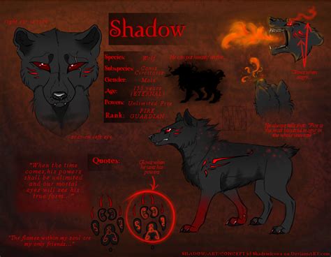 Shadow Reference Sheet [outdated] By Shadziulcowa On Deviantart