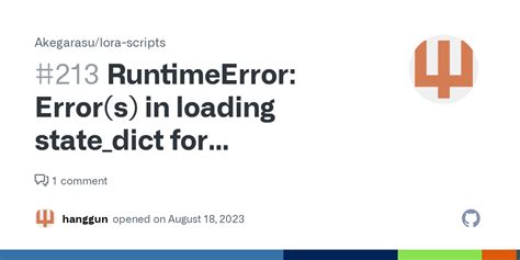 runtimeerror error s in loading state dict for autoencoderkl · issue