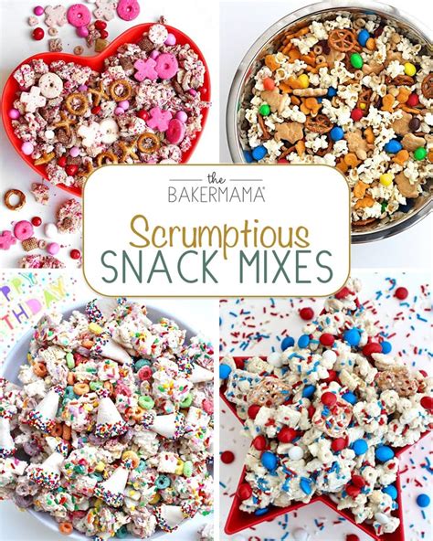 Scrumptious Snack Mix Recipes By The Bakermama Easter Snack Mix