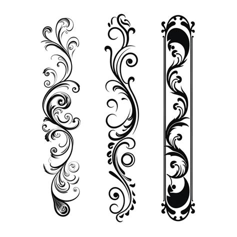 Premium Photo Panel Of Calligraphy Scrolls With Ornate Frame Black