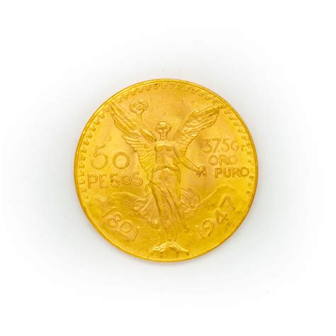 Moneda De Oro 50 Pesos Mexicanos 1947 Wholesale Price