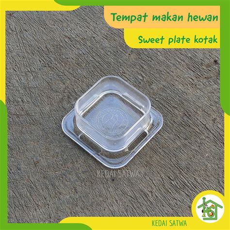 Jual Tempat Pakan Tempat Makan Hamster Anjing Kucing Landak Mini Hewan