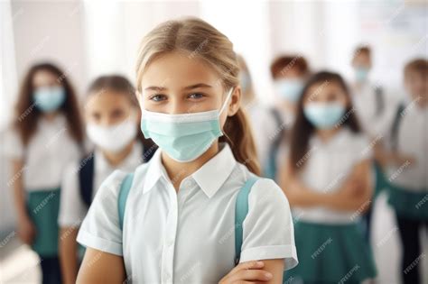 Premium Photo Portrait Of Smiling Beautiful Teacher In A Class At