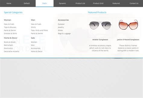 Magento Mega Menu By Inc Softprodigy Codecanyon