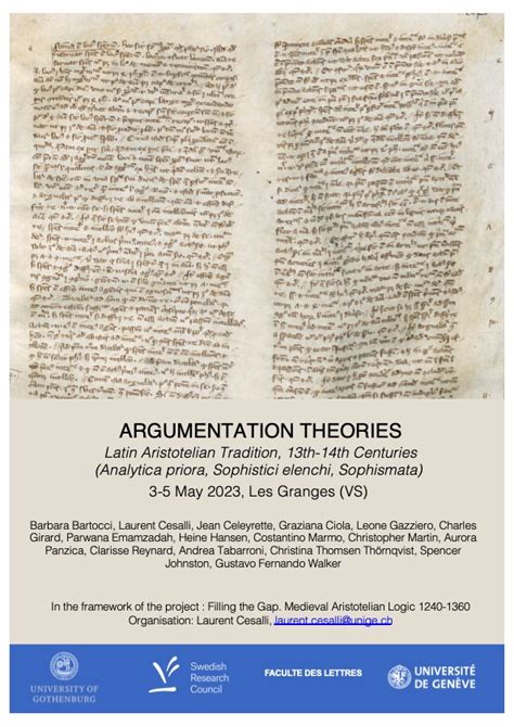 Filling The Gap Medieval Aristotelian Logic 1240 1360 Src