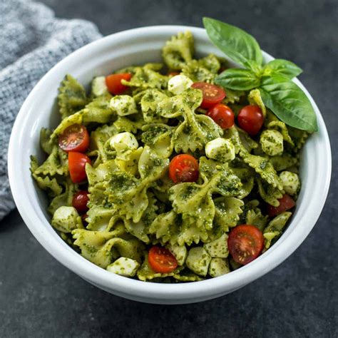 Garden Pesto Pasta Salad Recipe Fasci Garden