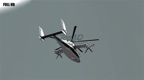 X3 Helicopter X 3d Max