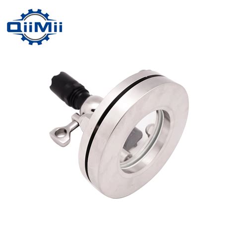 Qiimii Stainless Steel Ss304ss316l Flange Type Sight Glass With Light