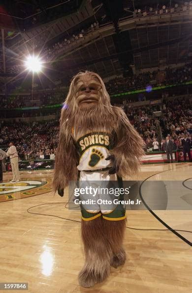 The Seattle Sonics Mascot Squatch During The Game Against The Phoenix News Photo Getty Images