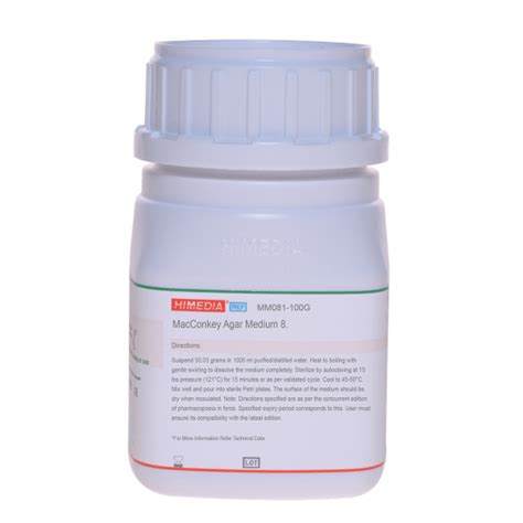 Macconkey Agar 100g High Quality Macconkey Agar For Microbiologists