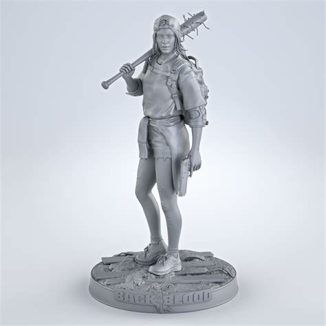 Holly Back 4 Blood 3d Model 3d Printable Cgtrader