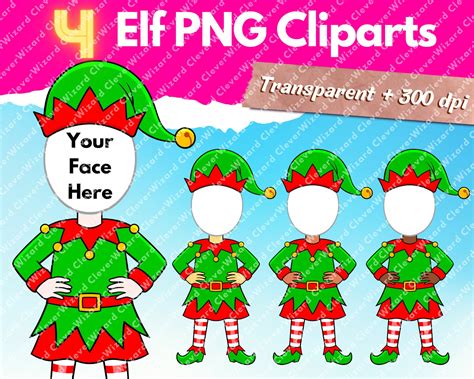 Faceless Female Elf Png To Add Your Photo Digital Download Png For