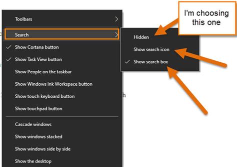 How To Hide The Search Box On Windows Daves Computer Tips