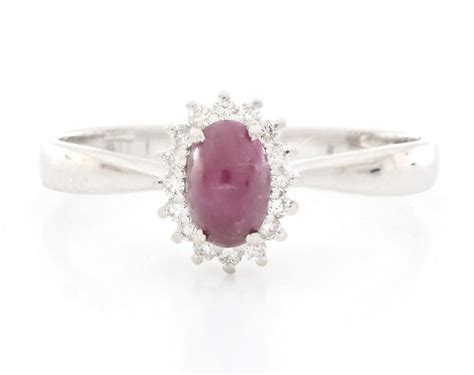 No Reserve Price Kt White Gold Ring Ct Catawiki