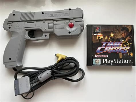 TIME CRISIS PS PAL Con Manuale E Controller Pistola Namco Ps