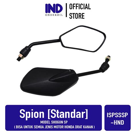 Jual Spion Sepion Kaca Mirror Cermin Standart Standar Model Shogun SP