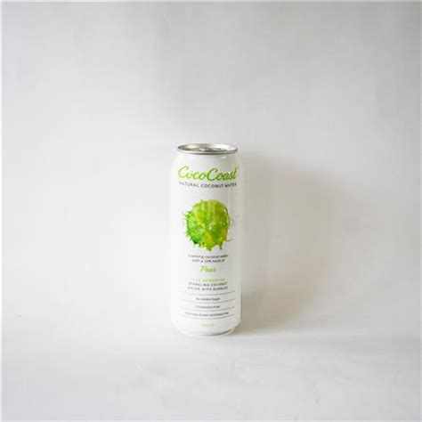 Coco Coast Pear Sparkling Coconut Water 500ml All About Organics Online